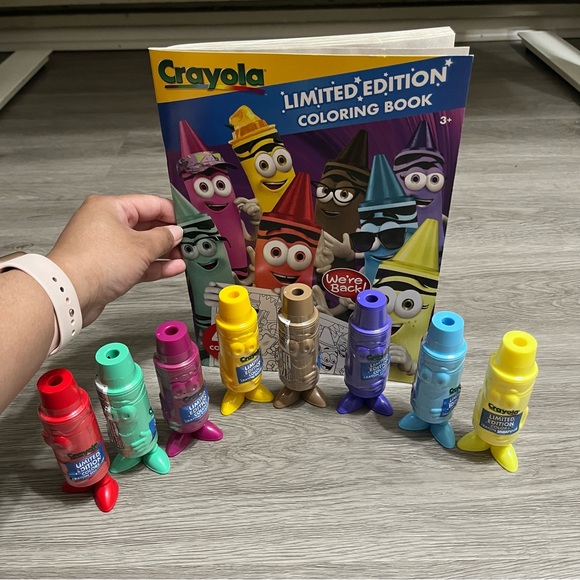 Crayola | Toys | Crayola Limited Edition Retired Colors Coloring Book ...